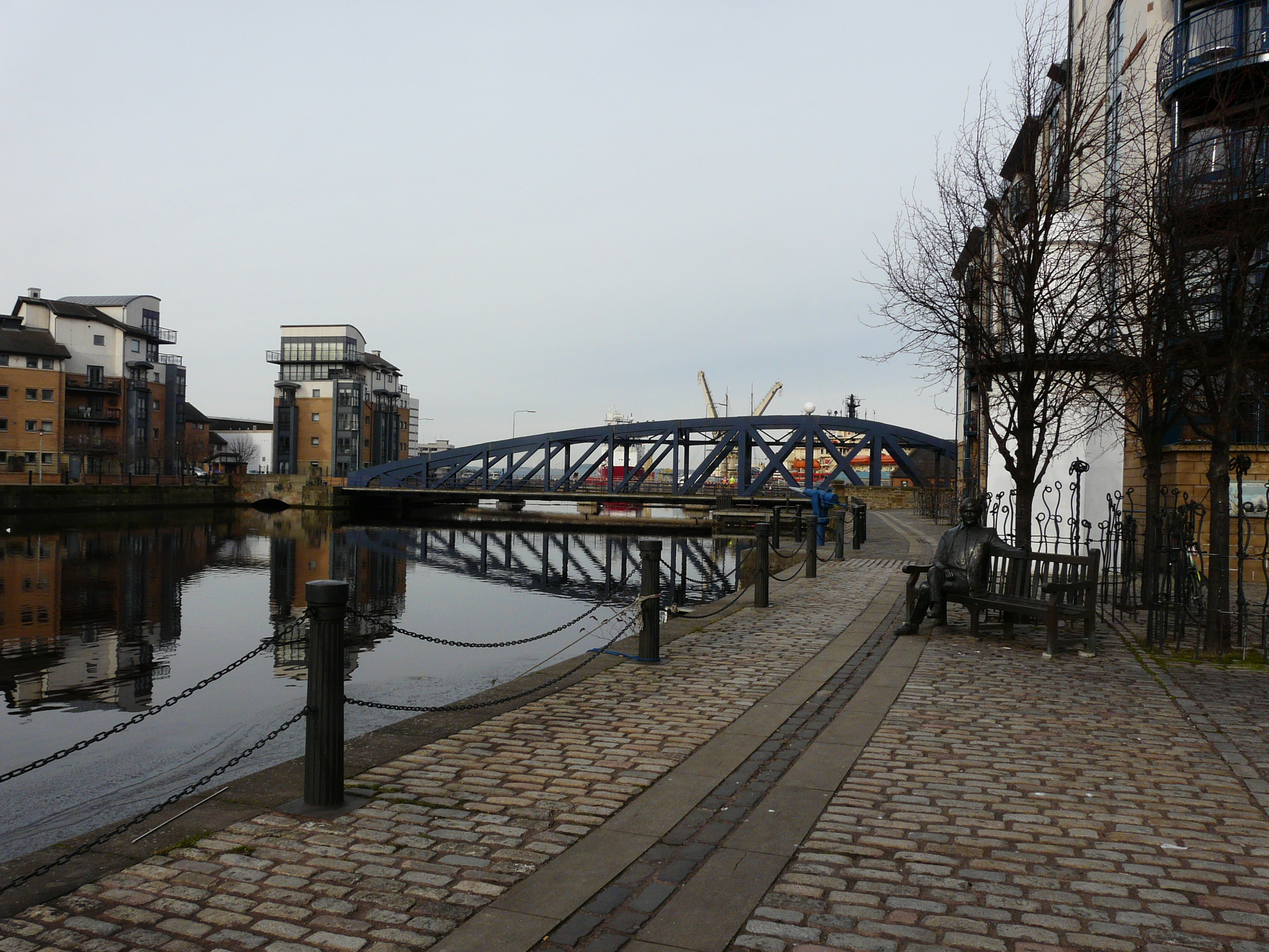 Shore_toswingBridge - Swing Bridge Leith - Locations - Film Edinburgh