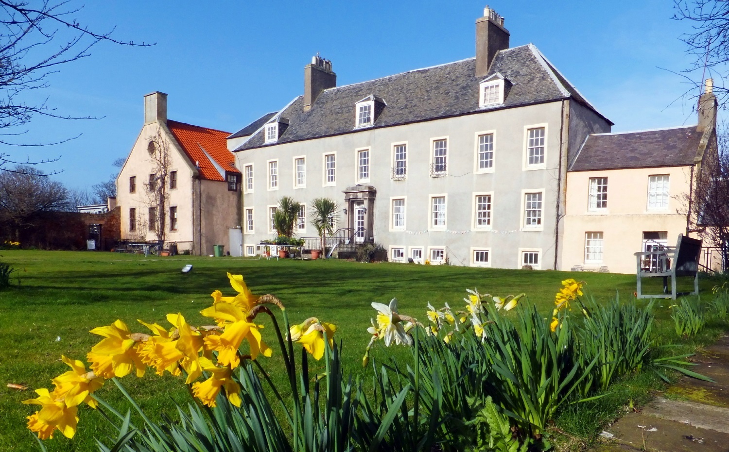 pride saltire cockenzie pic - Cockenzie House - Locations - Film Edinburgh