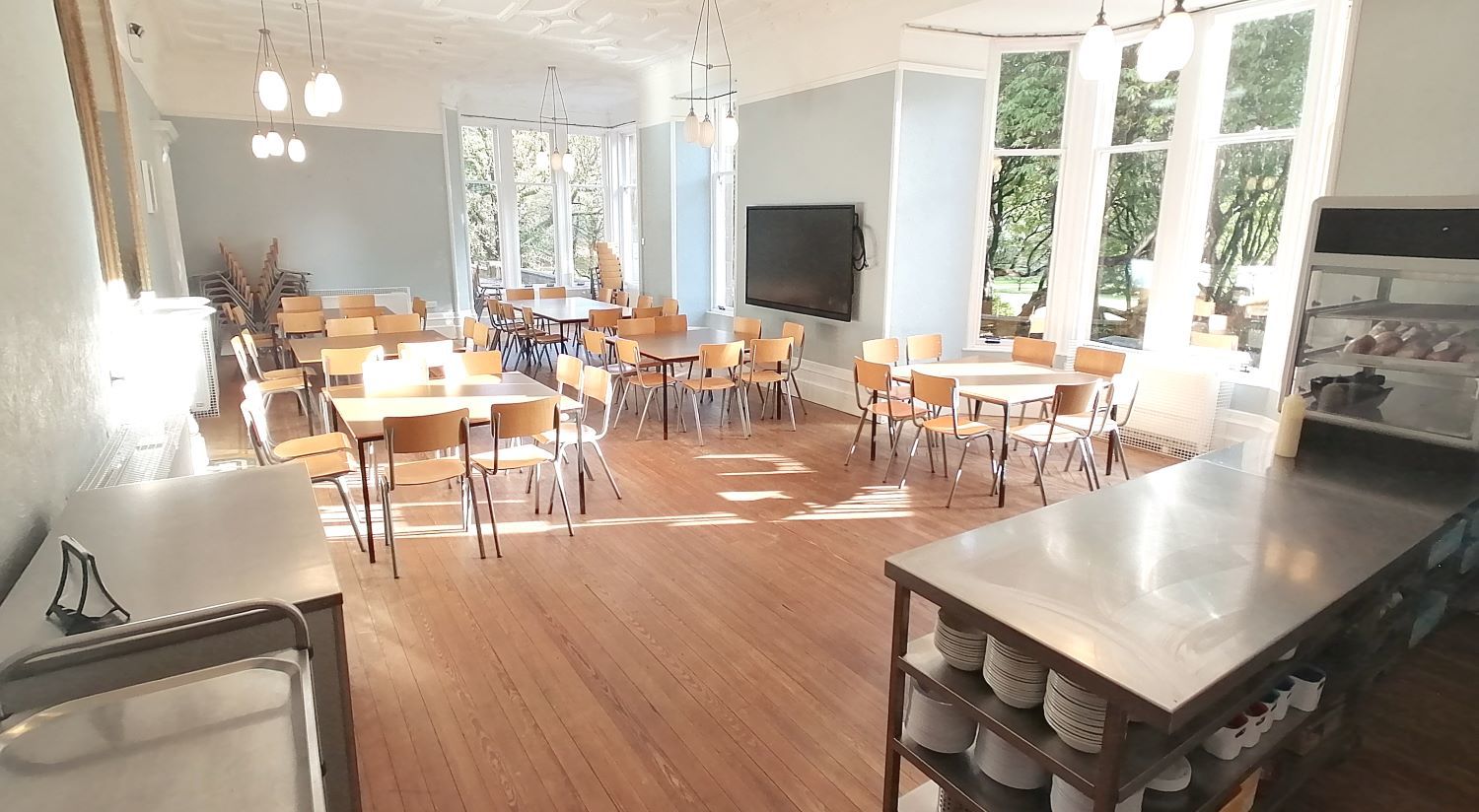 benmore large dining room - Benmore House - Locations - Film Edinburgh