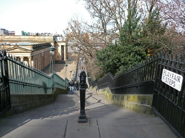 Playfair Steps - Locations - Film Edinburgh
